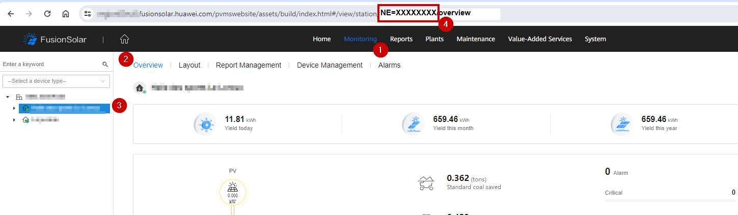 HUAWEI FusionSolar API | mc Help Center